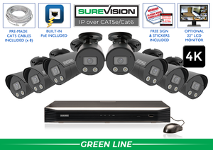 8 Camera Security Systems With DVR | CCTV Security Pros