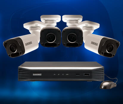 4 Camera IP Security System | Call CCTV Security Pros