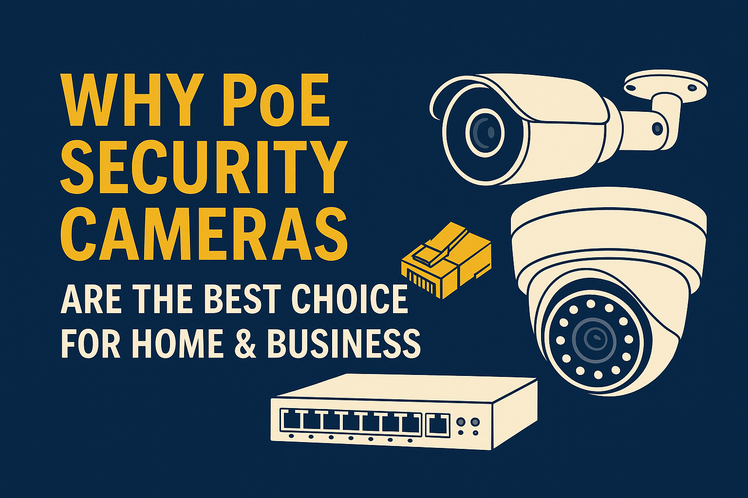 CCTV Security Pros Blog: Why PoE Cameras Are the Best - CCTV Security Pros