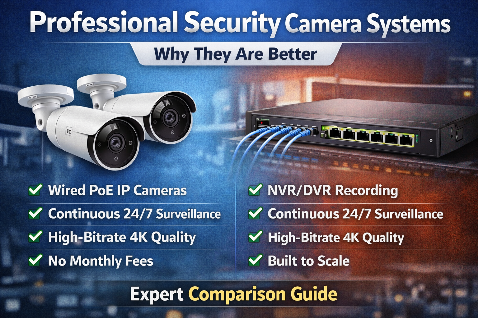 Why Professional Security Camera Systems Are Better (Expert Guide ...