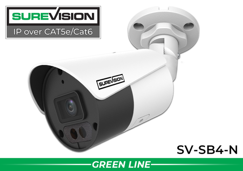 4MP HD Bullet Camera | 164ft Night Vision | Smart Motion Detection