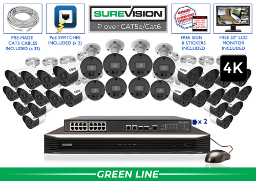 32 Camera Security System | Get the Power of 4K Surveillance