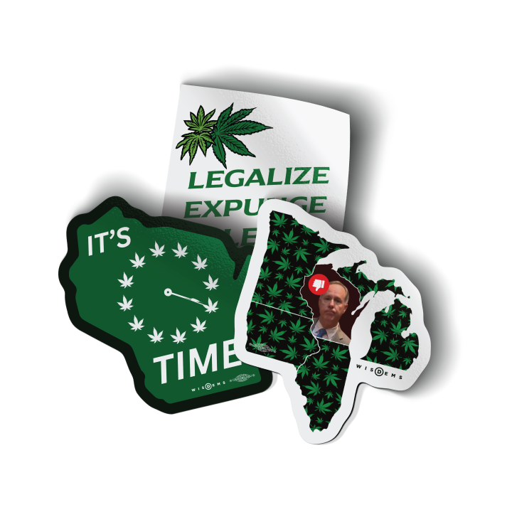 420 Combo (Vinyl Sticker -- Pack of Three!) - Democratic Party of ...