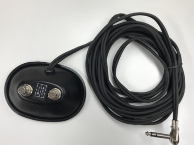 Fender Two Button Foot Switch TRS Vibrato Reverb Guitar Amp