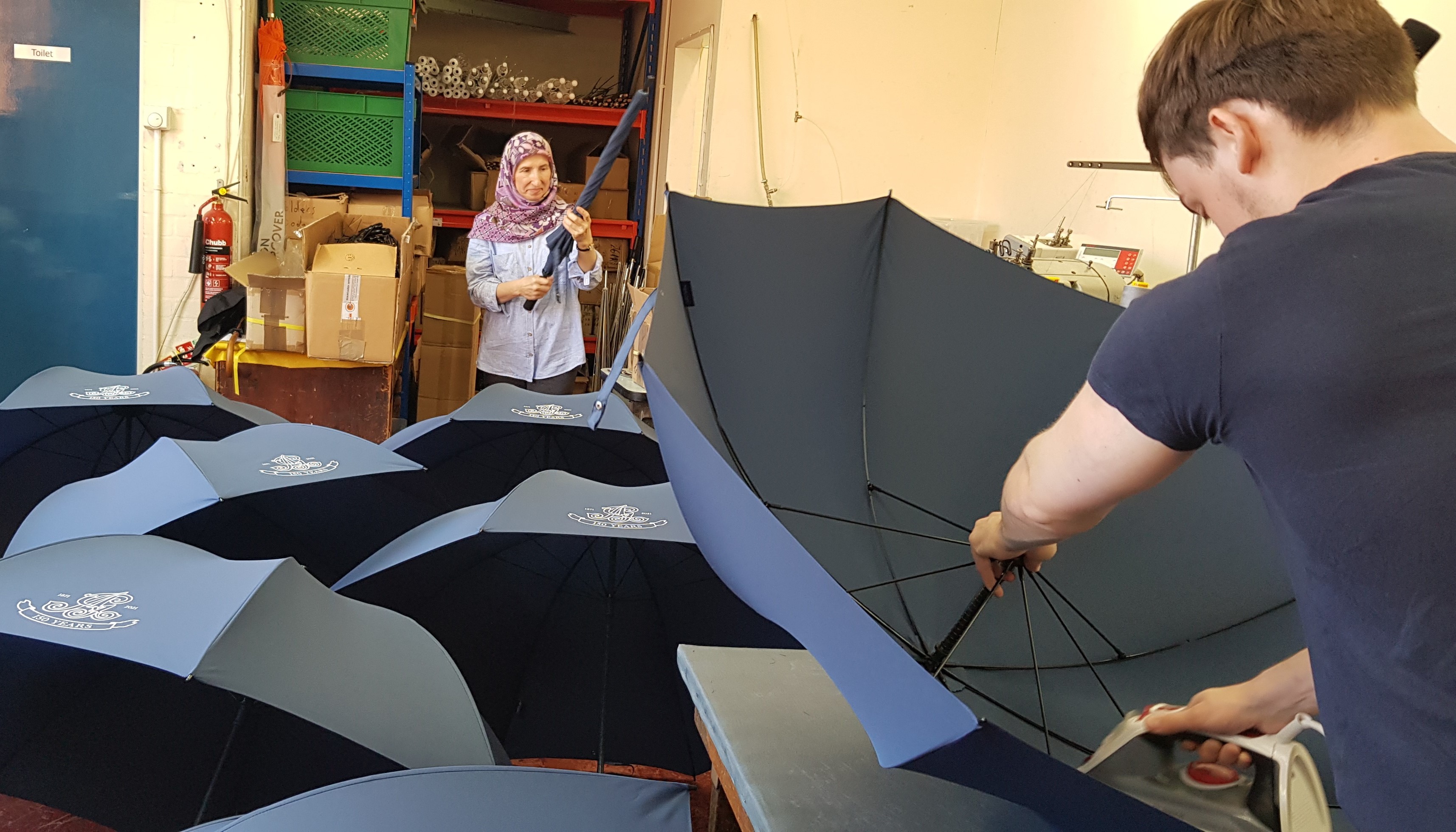 Great to be back! - James Ince Umbrellas 1805