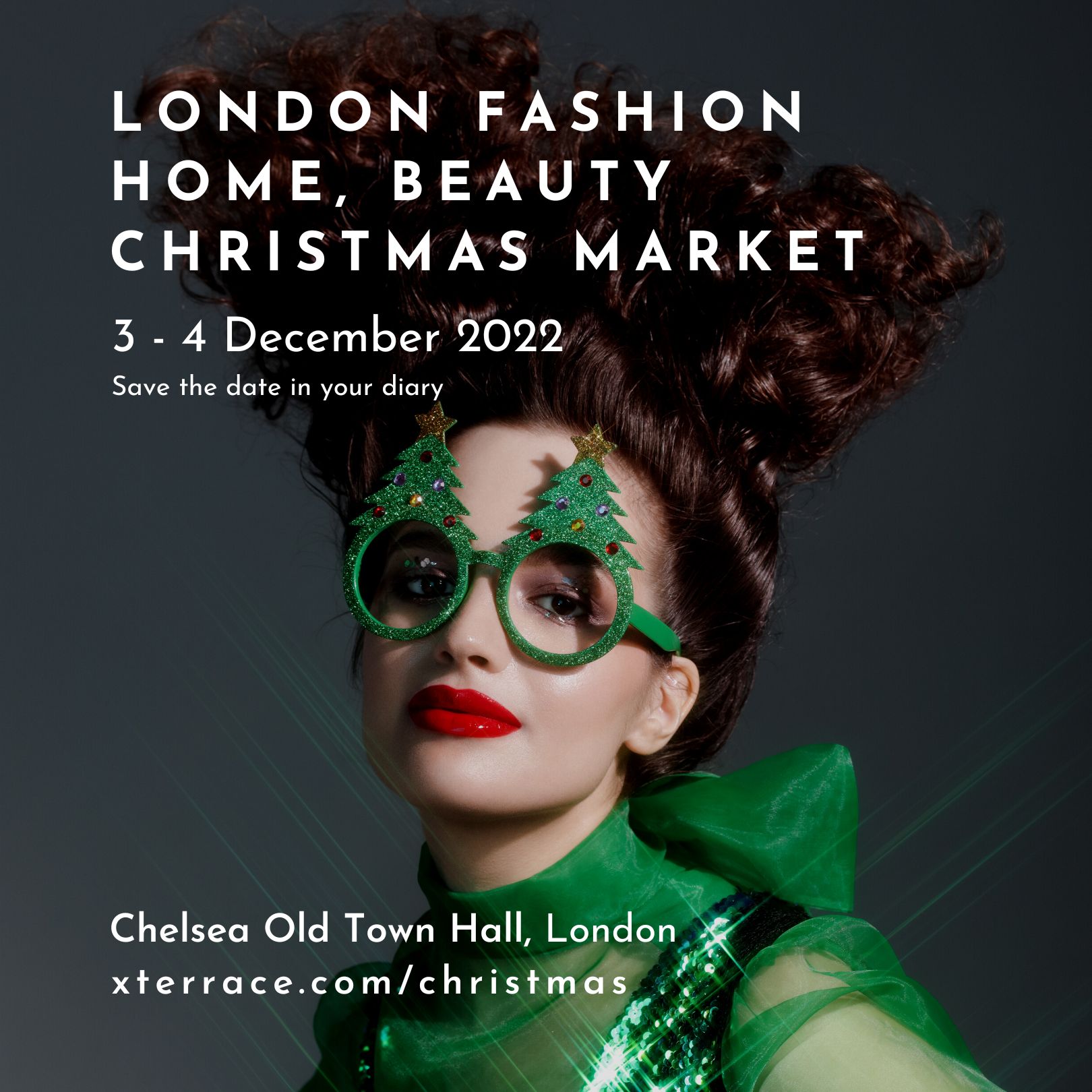 Christmas Market - Chelsea Old Town Hall - James Ince Umbrellas 1805