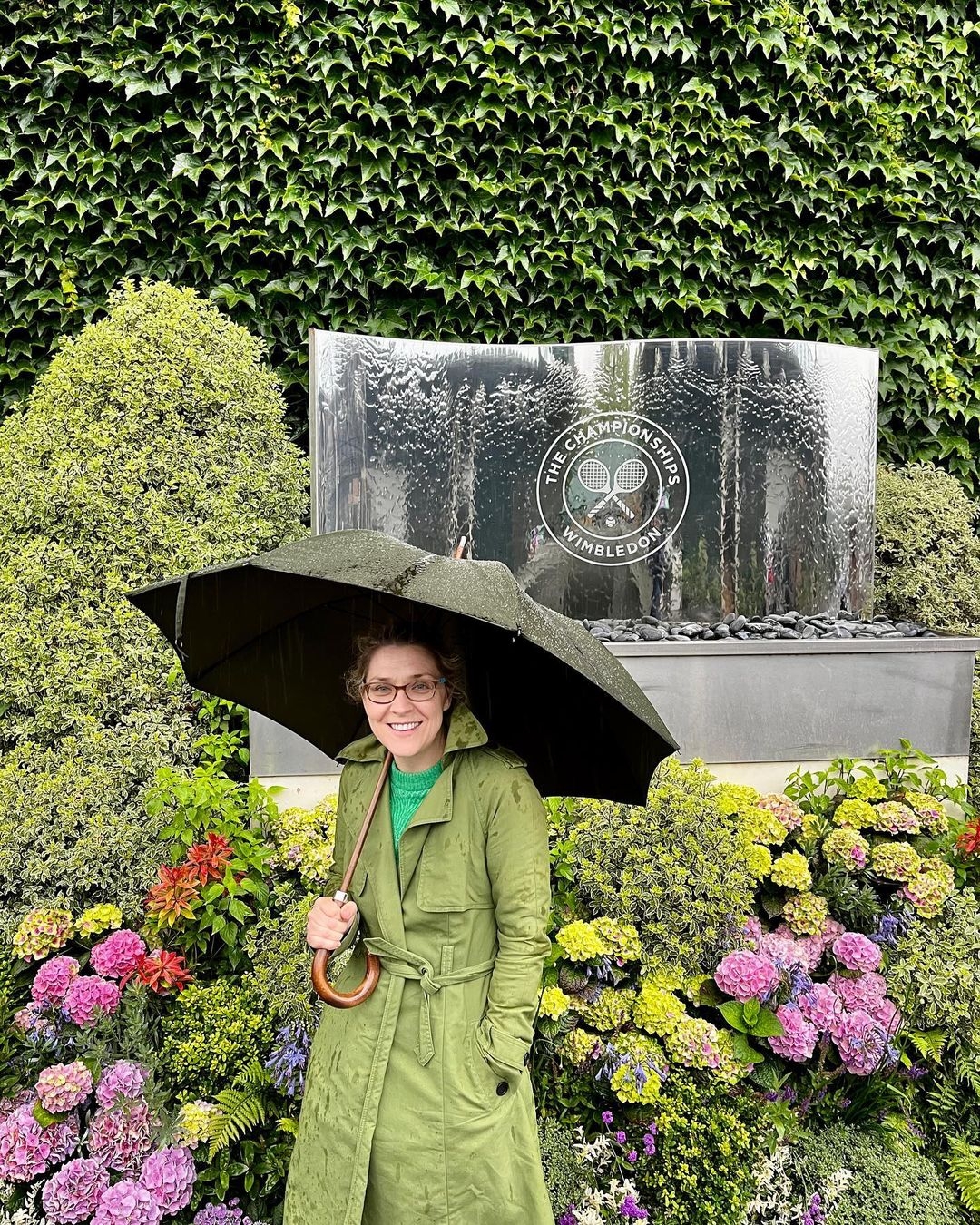 We're at Wimbledon! - James Ince Umbrellas 1805