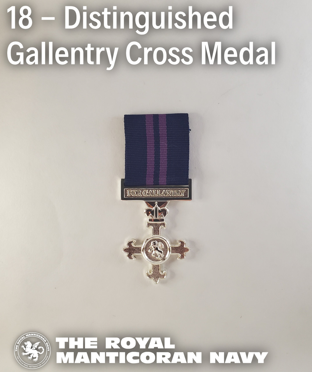 18 - Distinguished Gallantry Cross Medal - The Royal Manticoran Navy BuSup