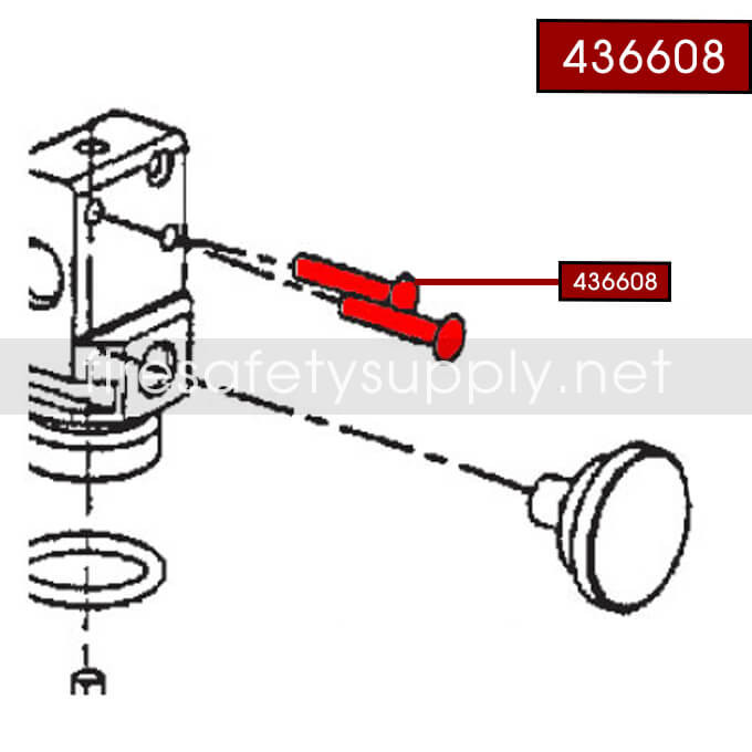Ansul 436608 Sentry Rivet (A02S) - Fire Safety Supply