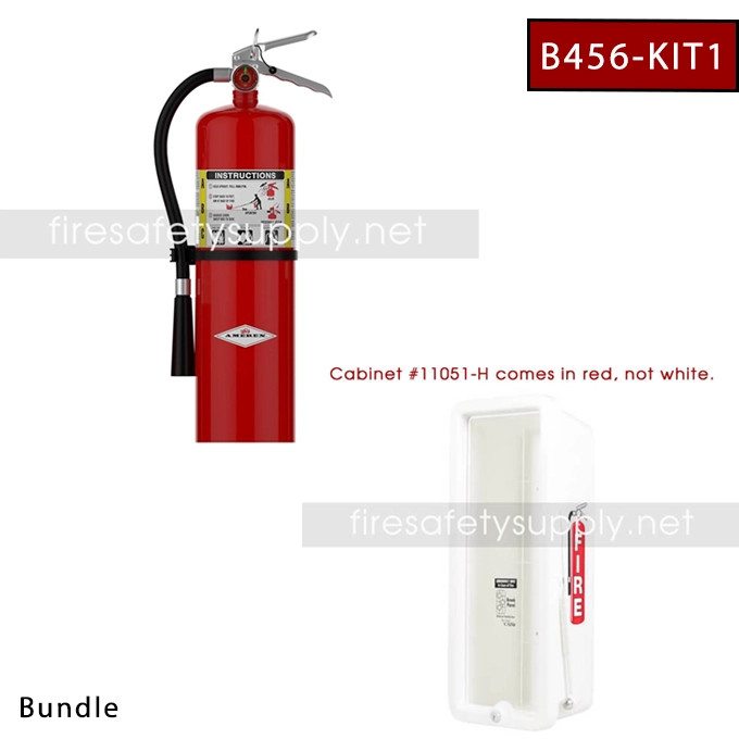 Bundle - Amerex B456 ABC Dry Chemical Extinguisher, 10 lb. & Cato 11051 ...