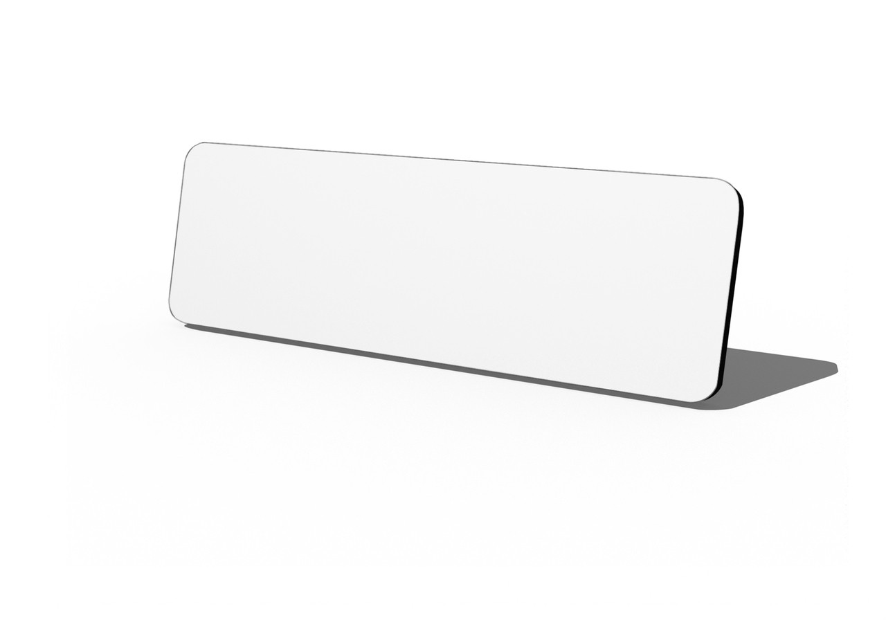 Trendy Blank Plastic Name Tags - reusablenametags.com