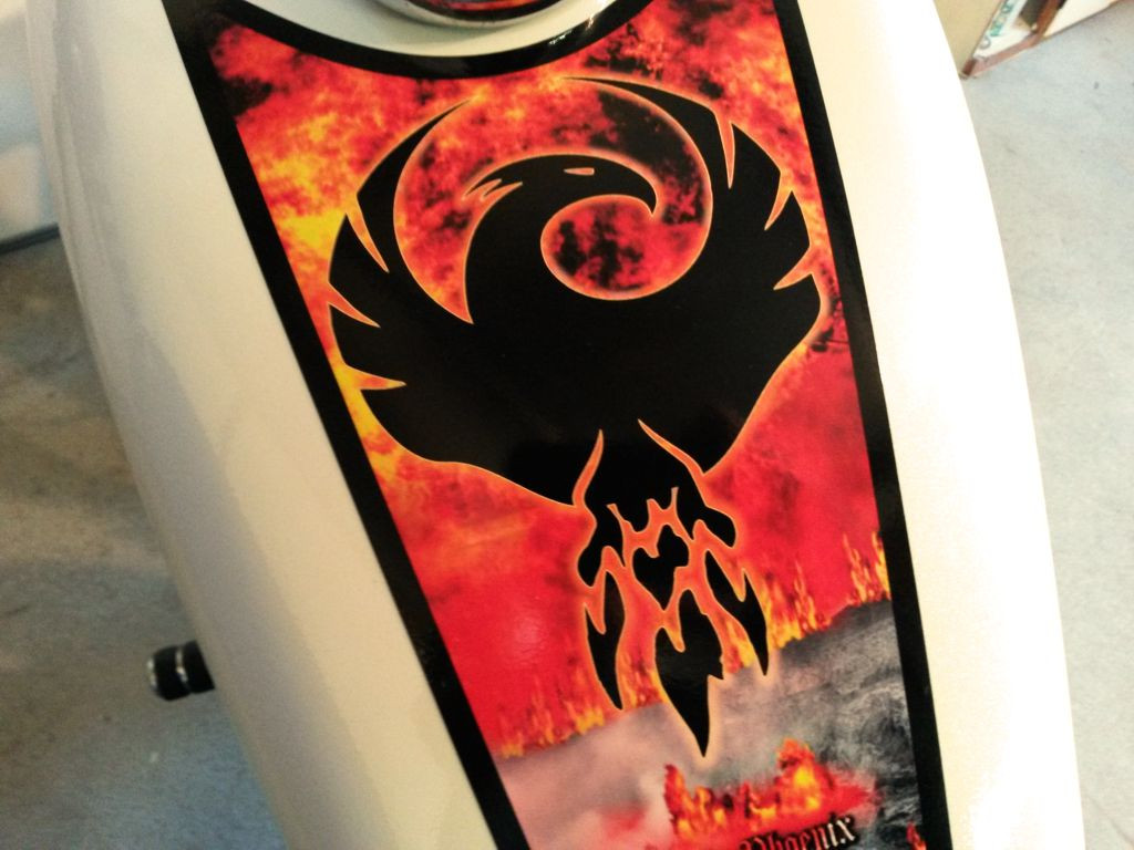 The Phoenix | Motorcycle | Tank decal