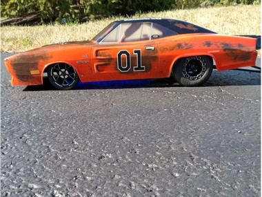 General Lee | Decals set | FOR: Pro-Line 1/10 Drag Charger