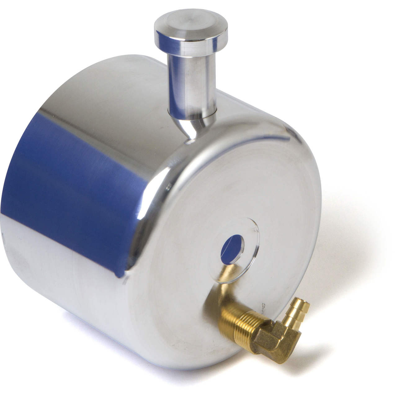 Billet Aluminum Ford Power Steering Pump - Chrome