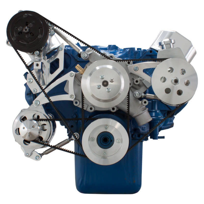 Ford 429-460 Big Block Serpentine Kit - Alternator, Power Steering & AC