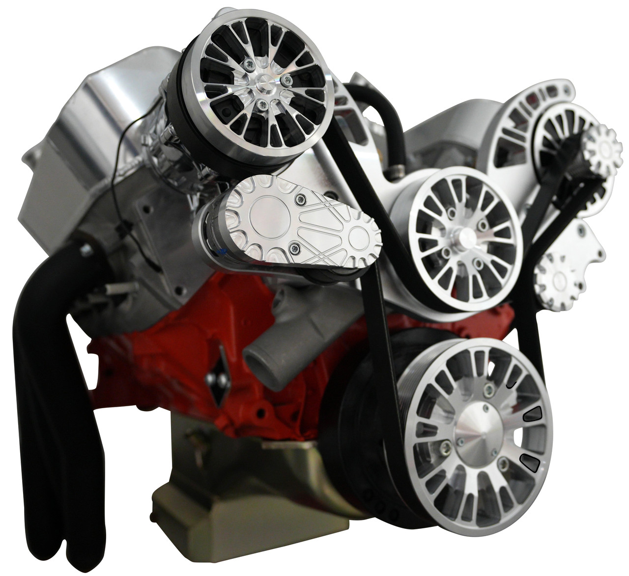 Big Block Chevy All Inclusive Reaper Serpentine System - Polished ...