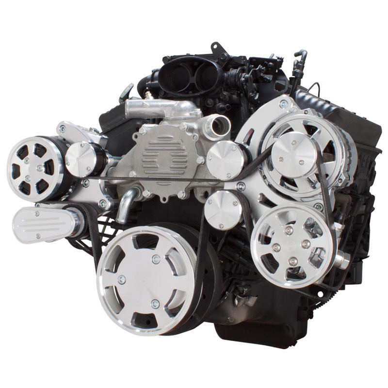 Serpentine Kit for LT1 Generation II with AC & Power Steering.