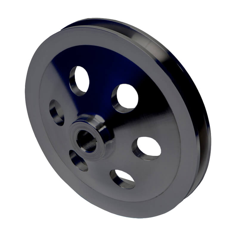 Ford 351C Power Steering Pulley - Keyed, Extra Deep Offset
