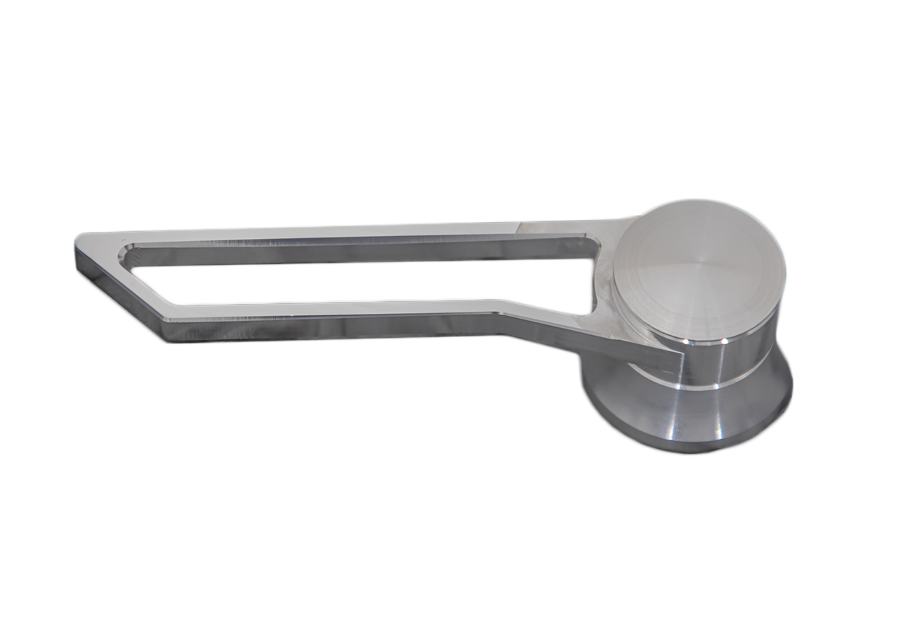 Polished Universal Door Handle - Hollow Design (Pair) - CVF Racing