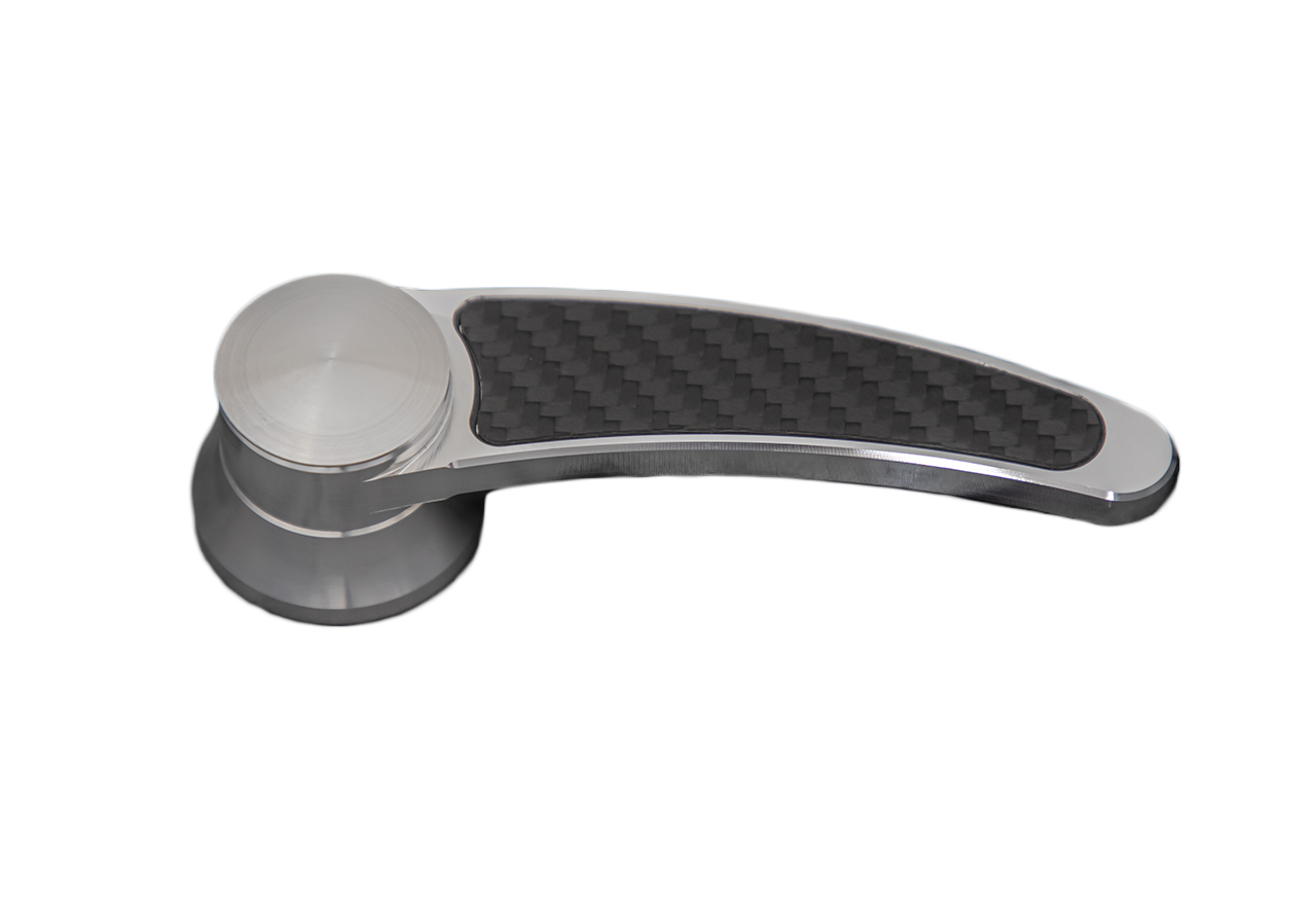 Polished Universal Door Handle - Carbon Fiber Design (Pair) - CVF Racing