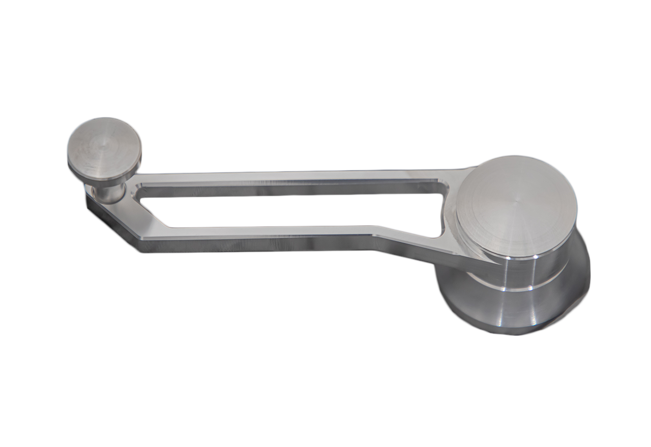 Polished Universal Window Crank - Hollow Design (Pair) - CVF Racing