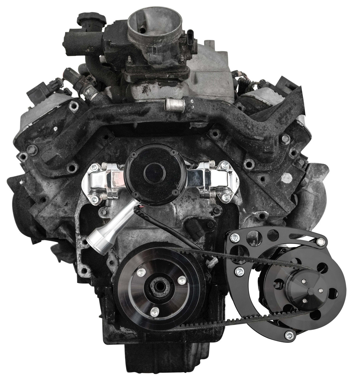 Chevy 396-427-454 Big Block Head Mount Alternator Bracket - LWP