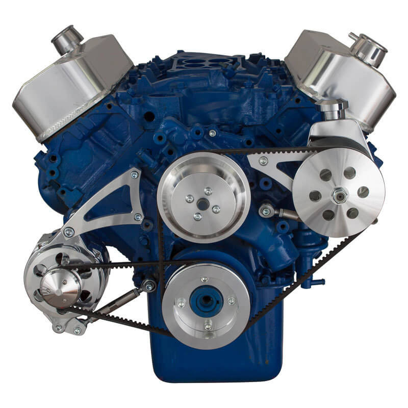 Ford 429 - 460 Big Block Serpentine Kit - Alternator & Power Steering