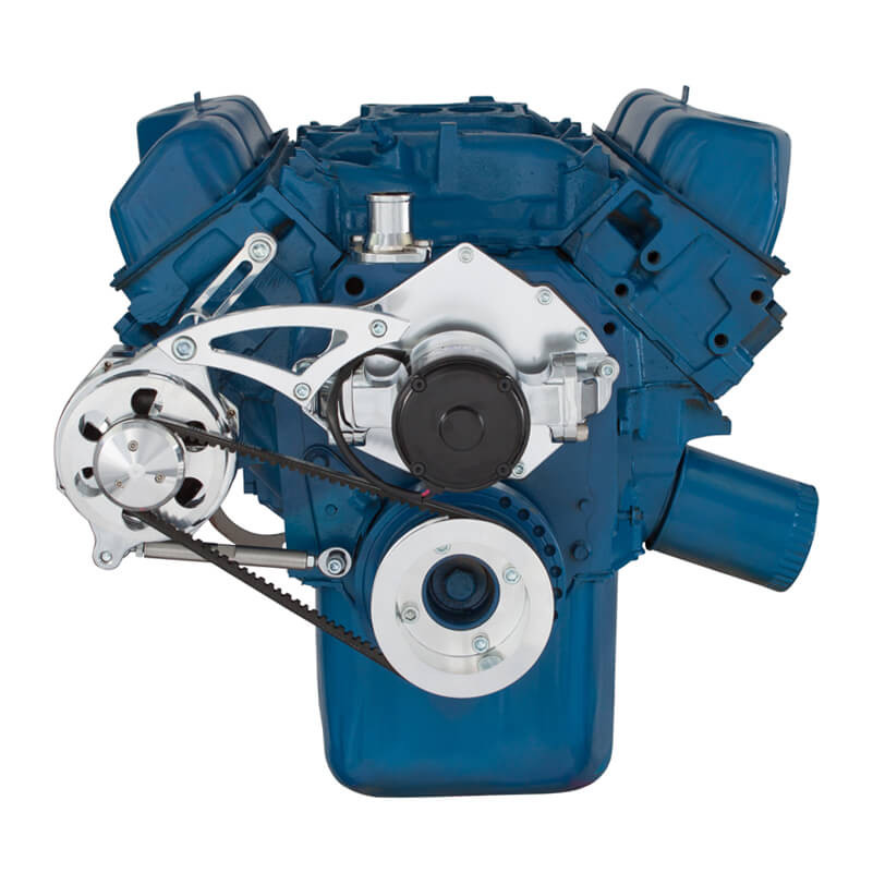 Ford 351 Cleveland V-Belt Systems | CVF Racing