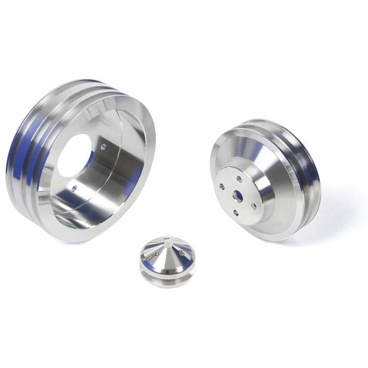 Pontiac Pulley Kit A/C, 3V (1969+) - High Flow | CVF Racing