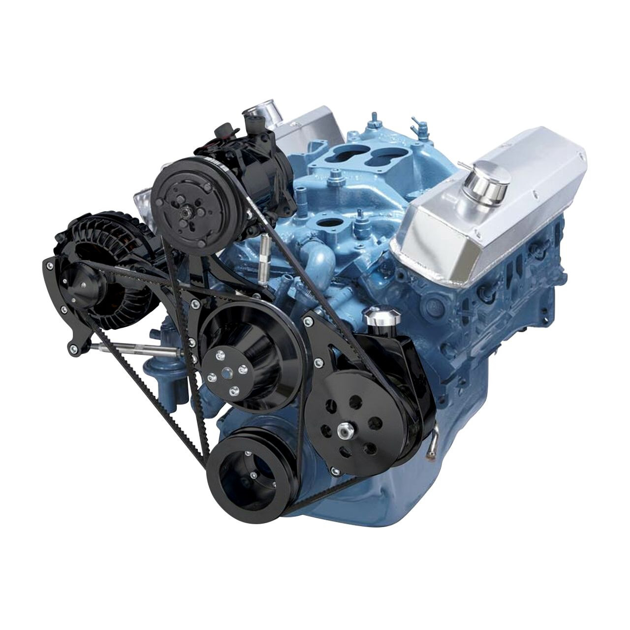 Chrysler Small Block Engine Accessories | V-Belt Pulley System
