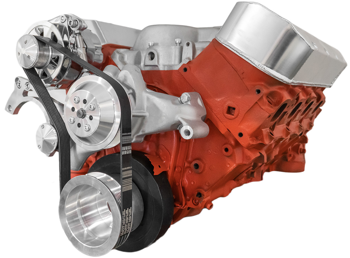 Chevy Big Block Serpentine Conversion - Mid-Mount Alternator Only, LWP ...