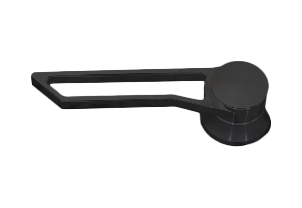 Stealth Black Universal Door Handle - Hollow Design (Pair) | CVF Racing