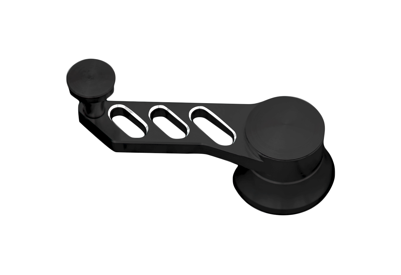 Black Diamond Universal Quarter Window Crank - Slotted Design (Pair ...