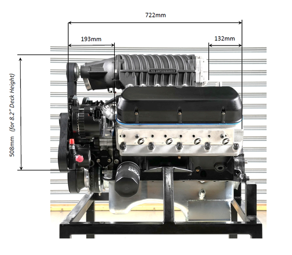 Harrop Small Block Ford Supercharger - TVS2650 - CVF Racing