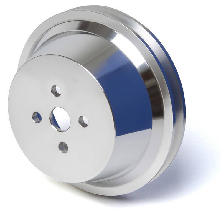 Ford FE Engine Pulley Kit A/C - 3 groove water pump pulley