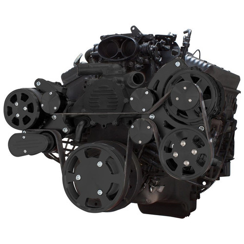 Chevy LT1 Generation II All Inclusive Wraptor Serpentine System ...