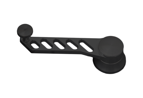 Stealth Black Universal Window Crank - Slotted Design (Pair) | CVF Racing