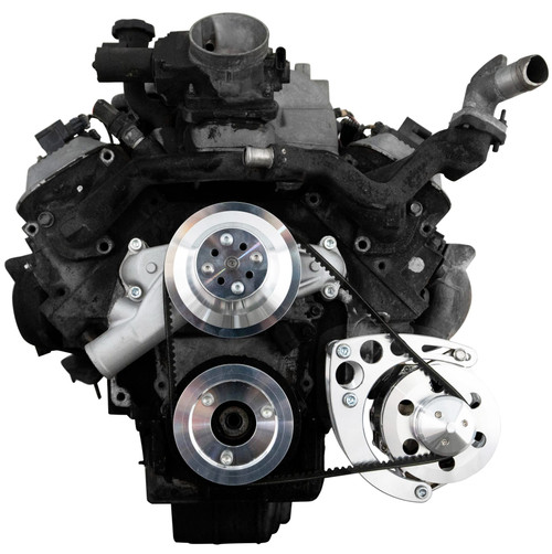 Chevy 8100 L18 V-Belt System - Alternator Only - SWP | CVF Racing