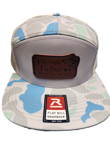 F&F Leather Sign Logo Richardson 168P - Frank & Fran's Bait and Tackle