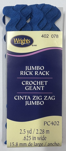 Jumbo Rick Rack - Yale