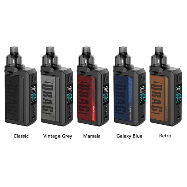 VooPoo Alpha Zip 180W Kit | Vape Mods And Kits - Eciggity