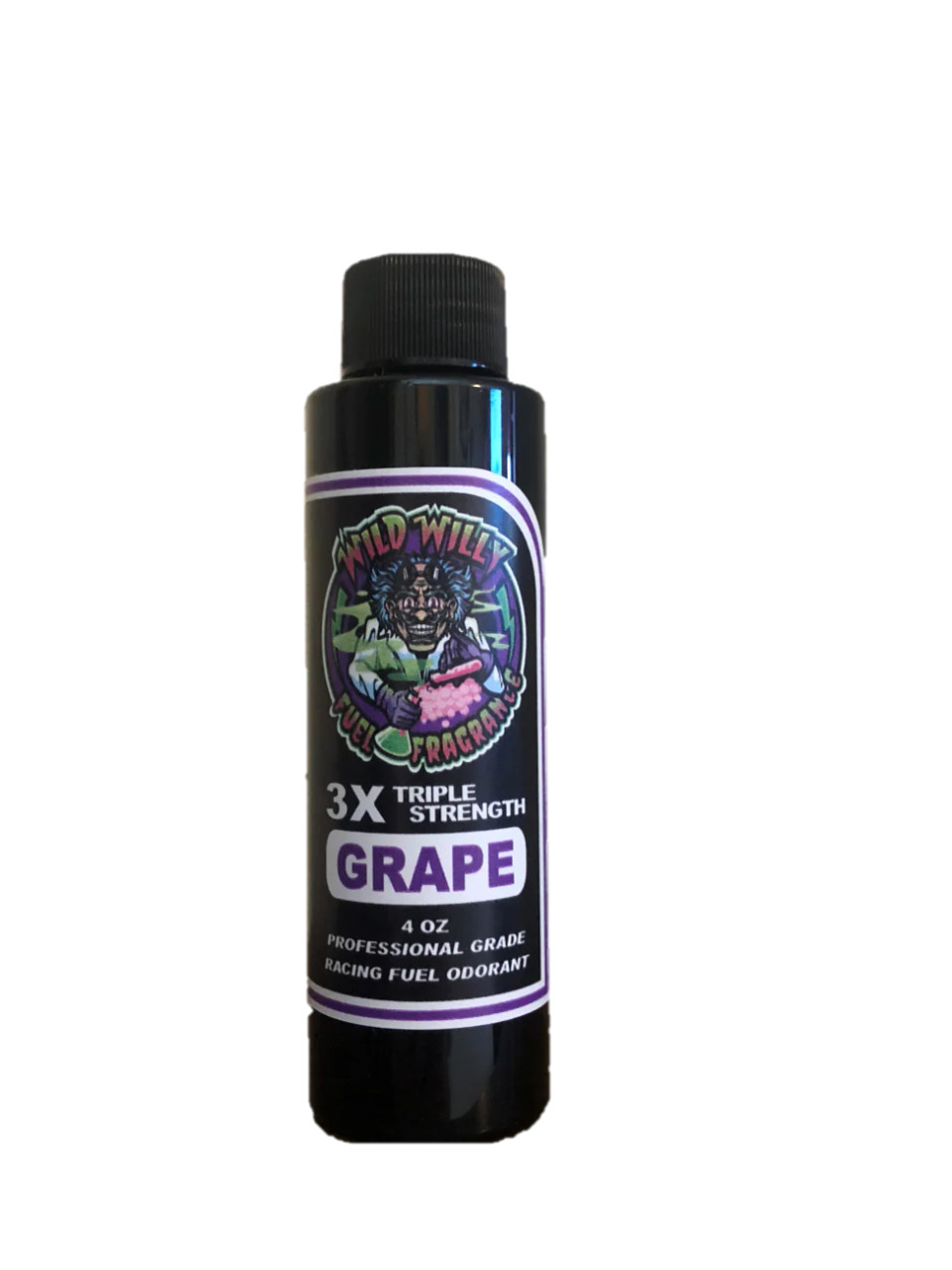 Grape, 4oz Bottle of Wild Willy Fuel Fragrance- 3X Triple Strength!