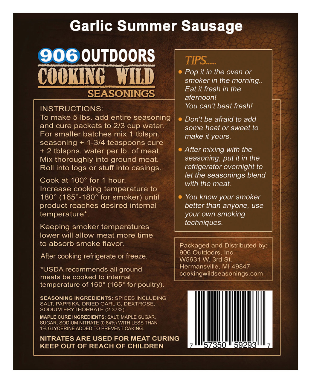 Cooking Wild Seasonings 4 Pack