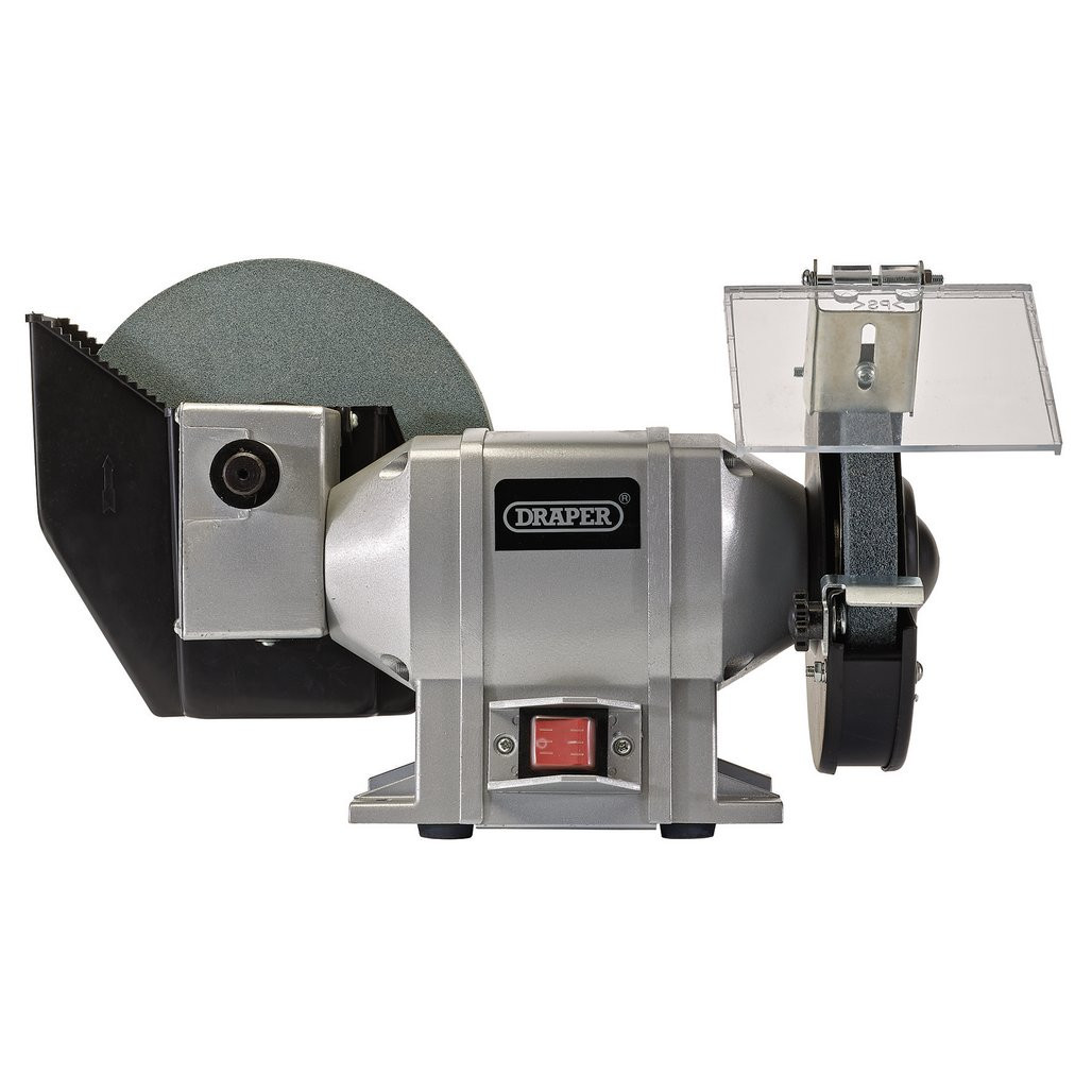 Wet and Dry Bench Grinder, 250W (78456) | Draper Tools