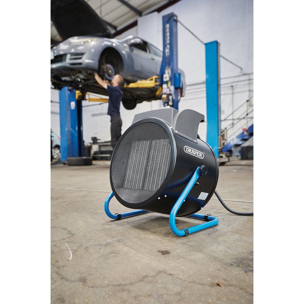 400V PTC Electric Space Heater, 9kW, 30708 BTU (04570) | Draper Tools