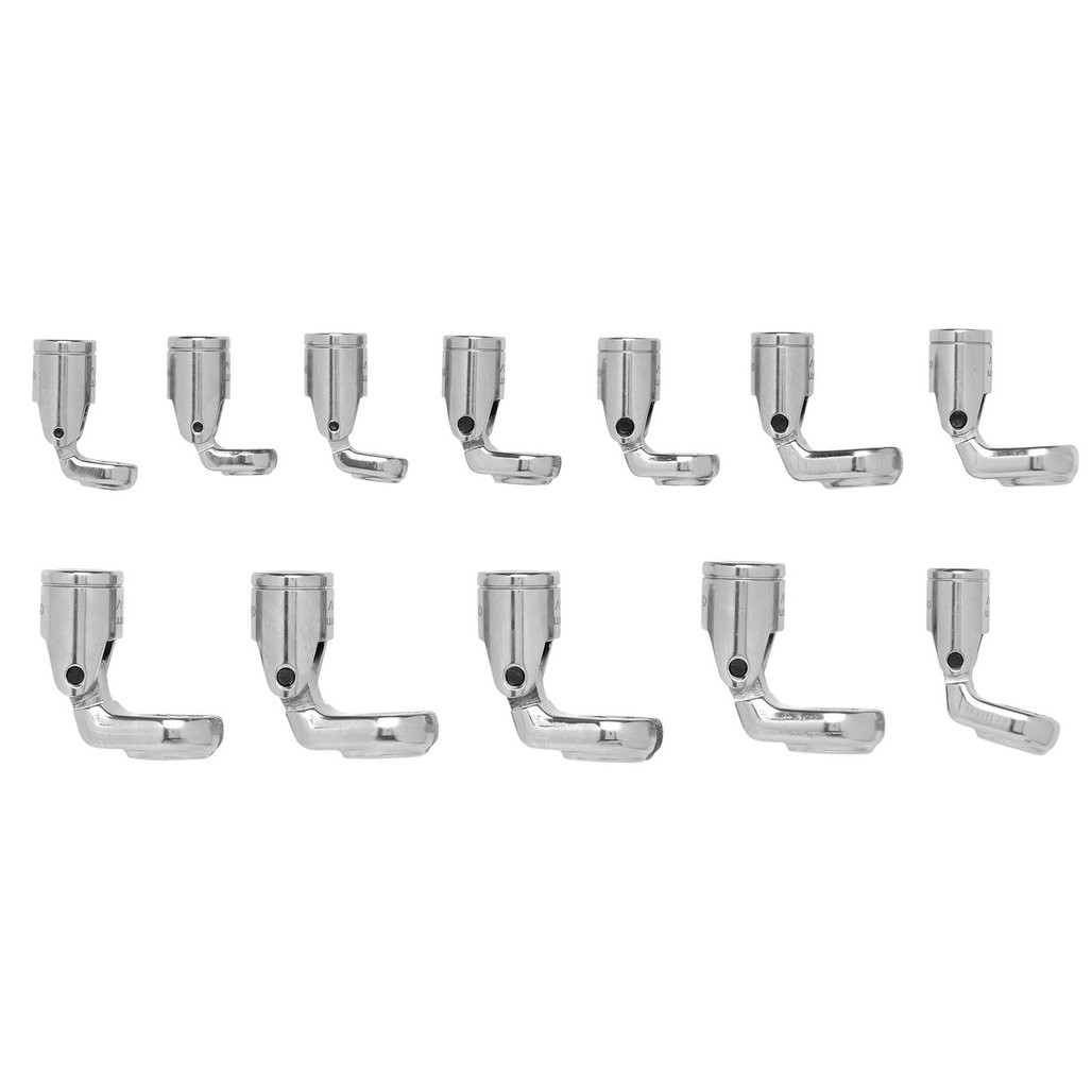 Flexible Crowfoot Socket Wrench Set, 3/8" Sq. Dr. (12 Piece) (12403 ...