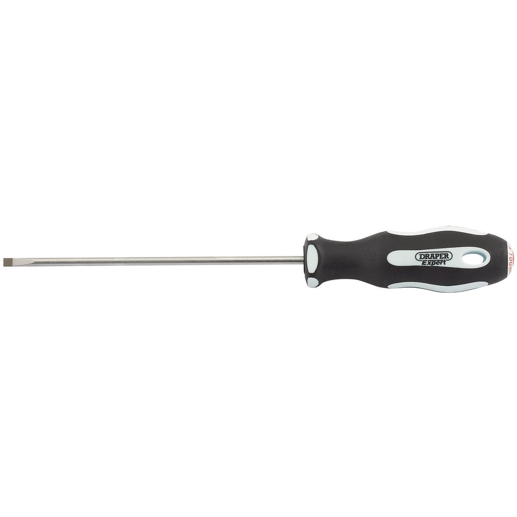 Draper Expert Plain Slot Soft Grip Parallel Tip Screwdriver, 3 x 100mm ...
