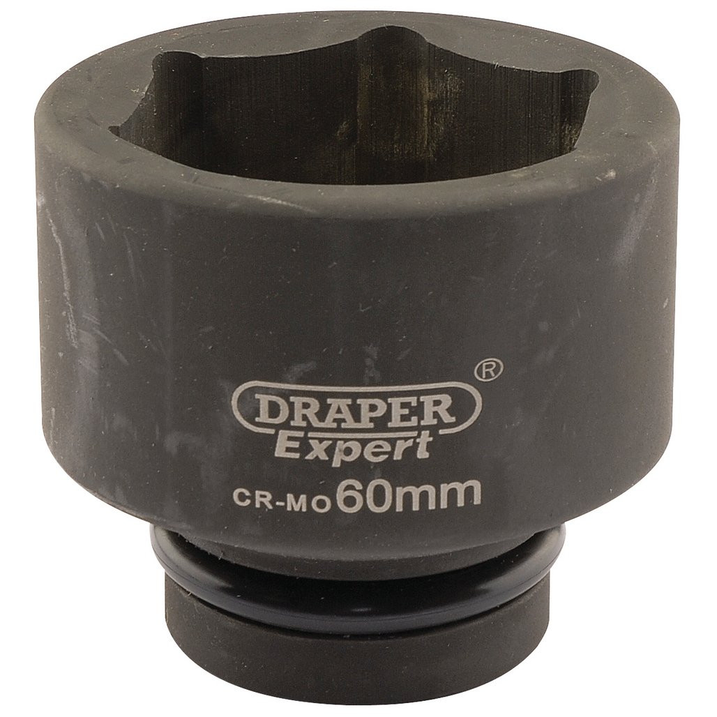 Draper Expert HI-TORQ® 6 Point Impact Socket, 1" Sq. Dr., 60mm (05129 ...