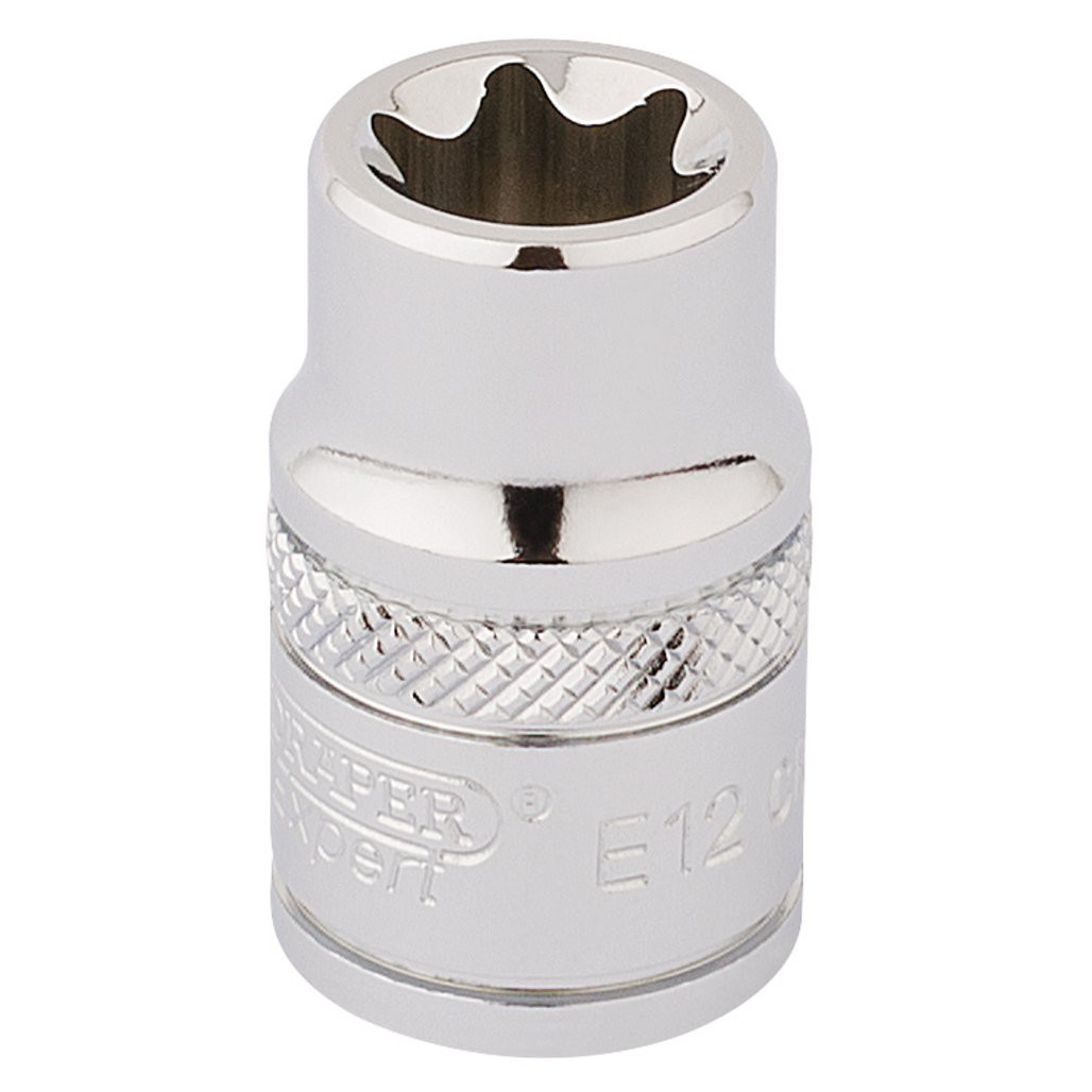 Draper Expert TX-STAR® Socket, 3/8" Sq. Dr., E12 (34187) | Draper Tools