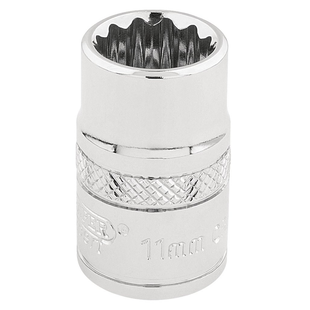 Draper Expert HI-TORQ® 12 Point Socket, 3/8" Sq. Dr., 11mm (32771 ...